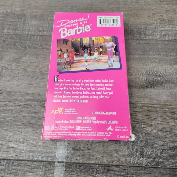 Unlisted | Media | Vhs Barbie Dance Workout With Barbie Vhs 992 | Poshmark
